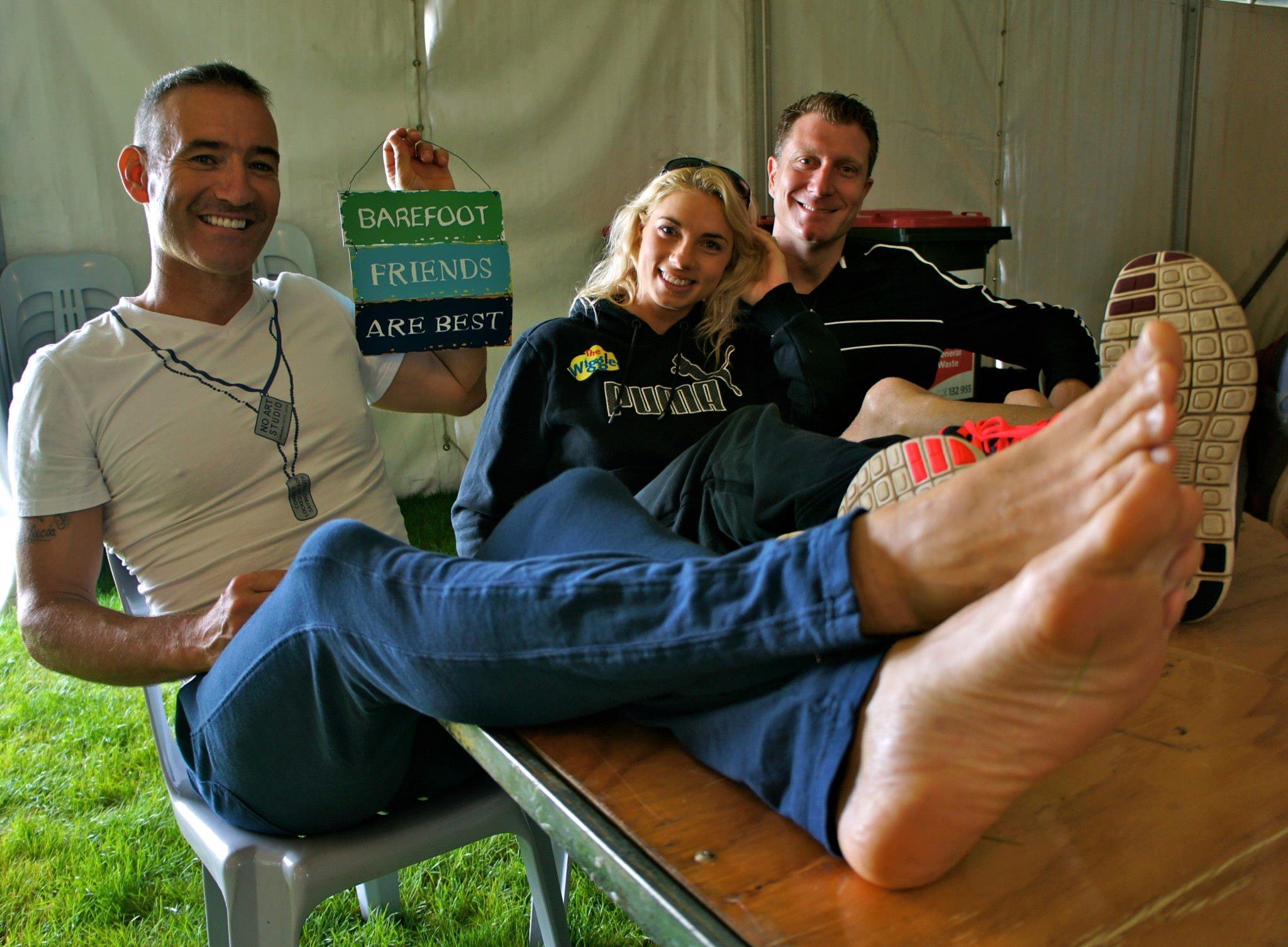 Anthony Field's feet