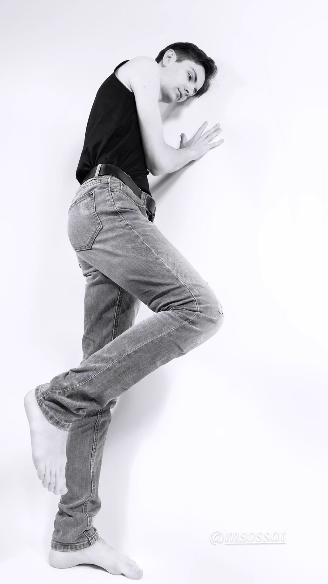 Anthony Ursin's feet