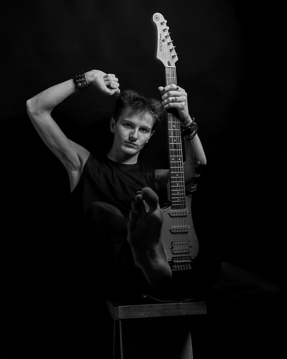 Anthony Ursin's feet