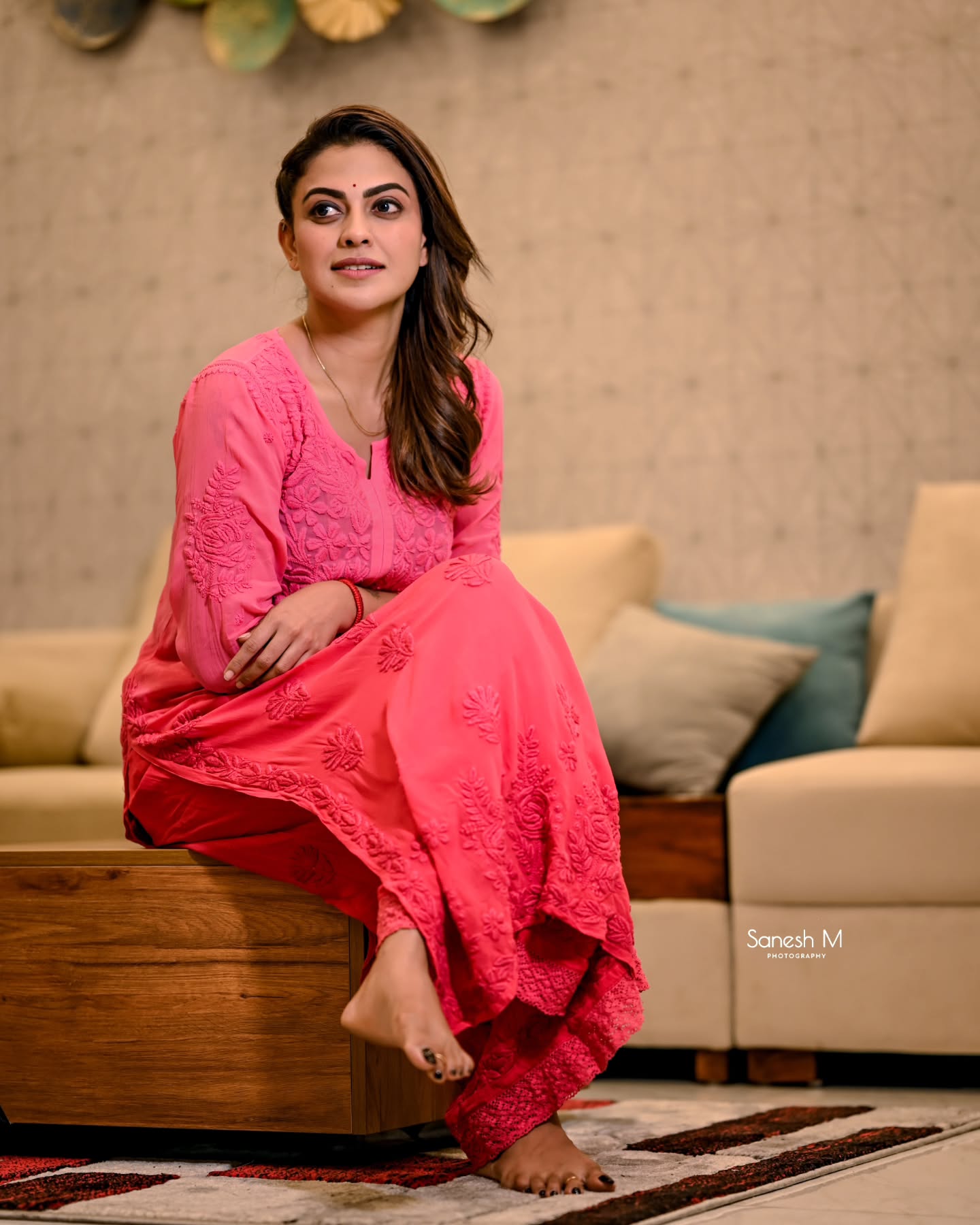 Anusree's feet