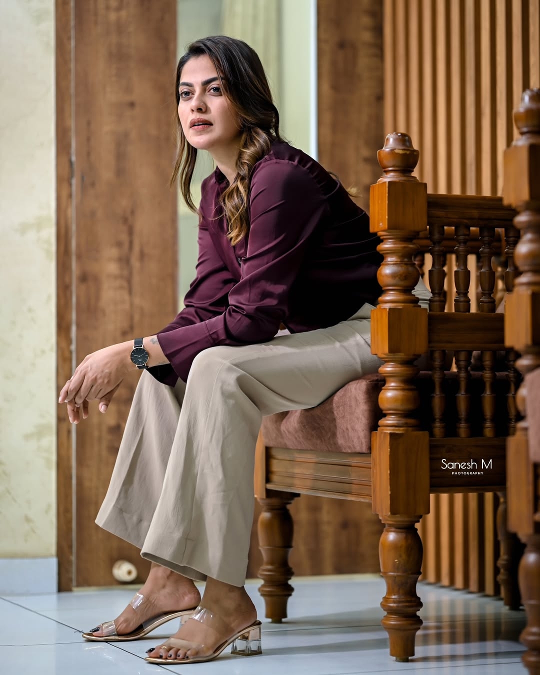 Anusree's feet