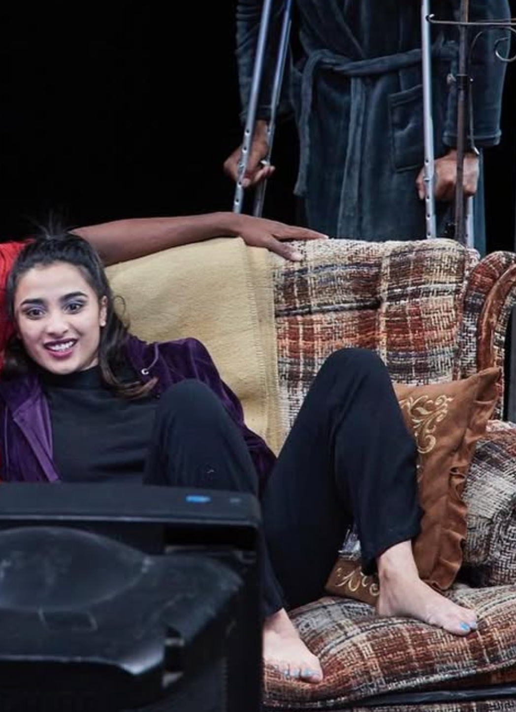 Anya Banerjee's feet