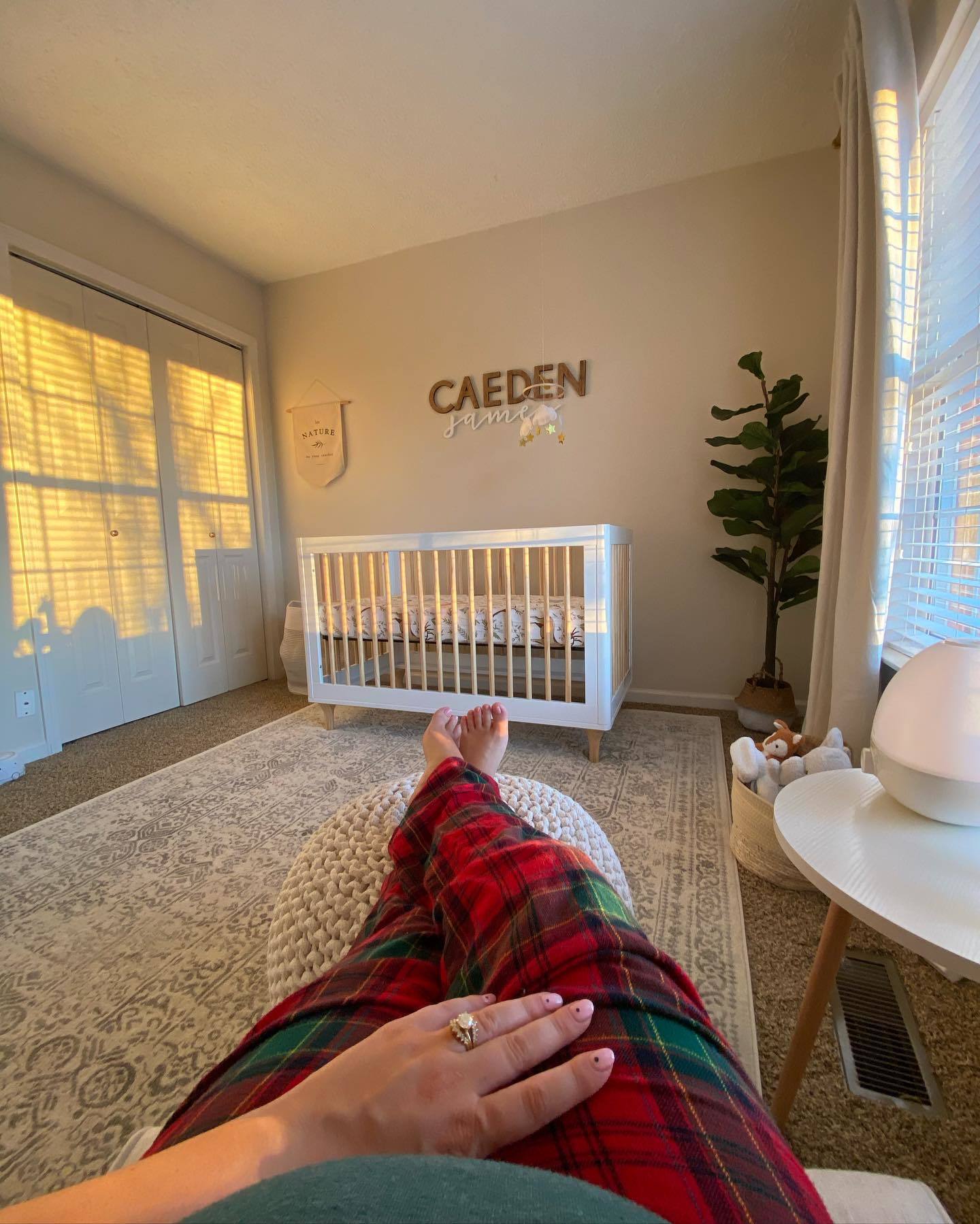 April Kry's feet
