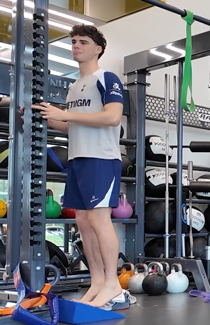 Archie Gray's feet