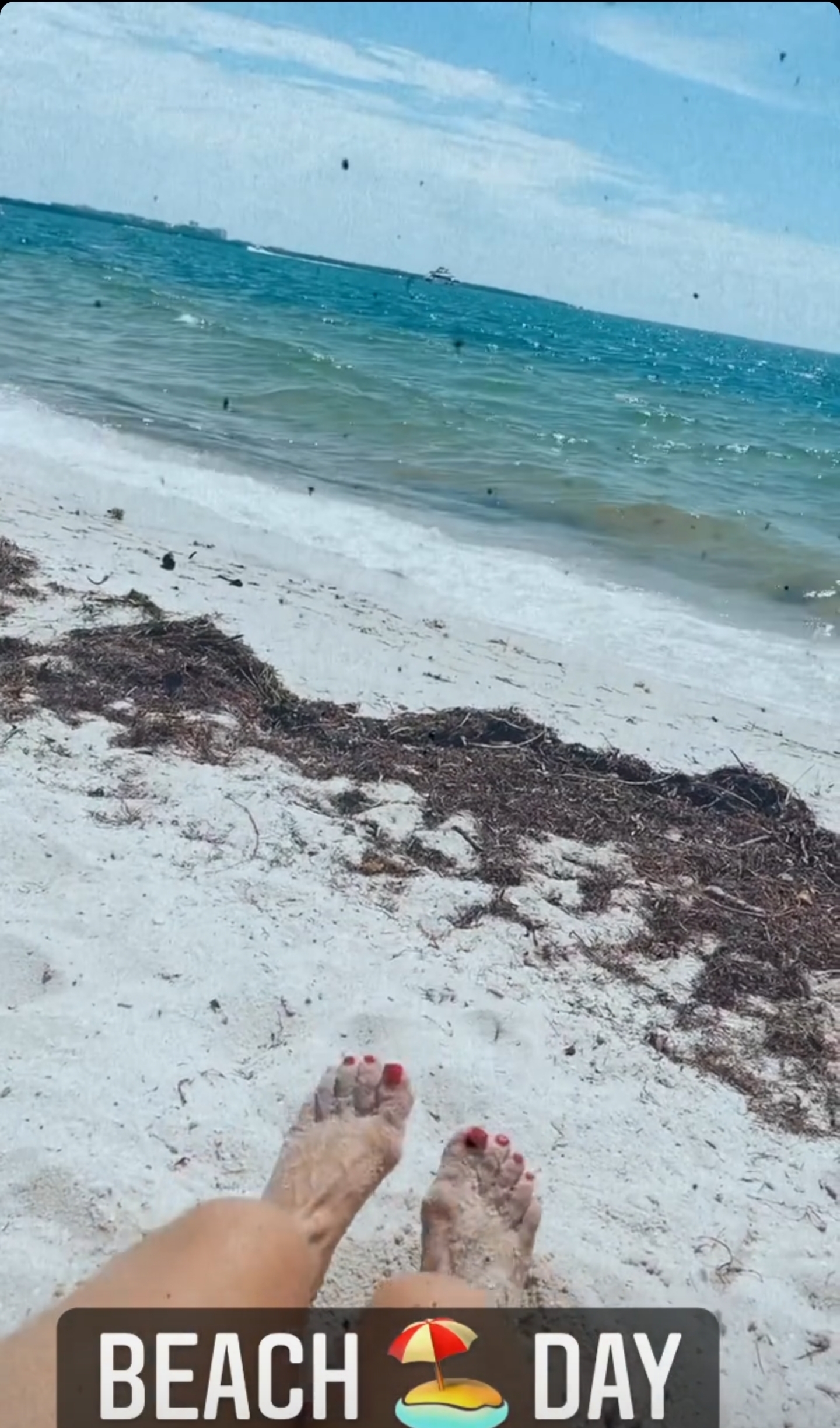 Ashley Mae Sebera's feet