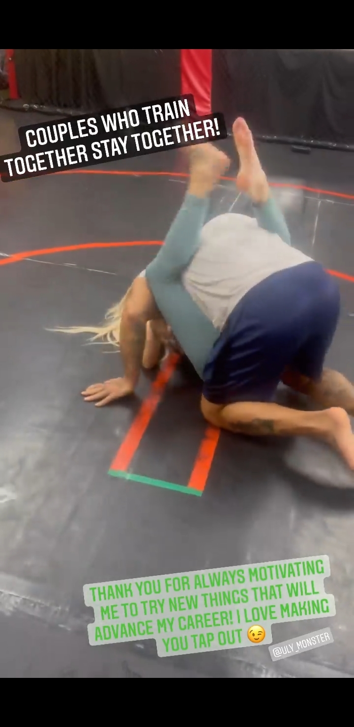 Ashley Mae Sebera's feet