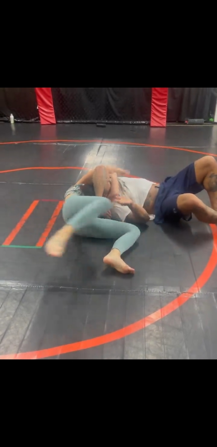 Ashley Mae Sebera's feet