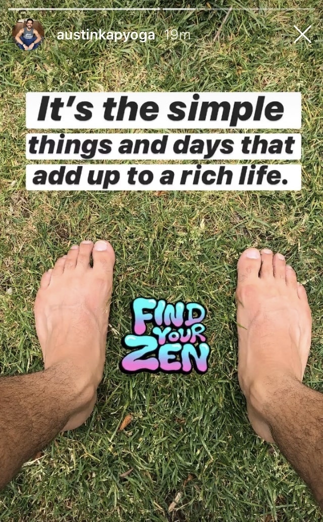 Austin Kapetanakis's feet
