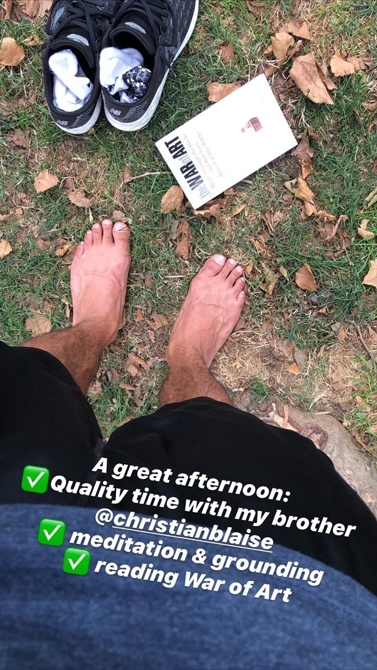 Austin Kapetanakis's feet