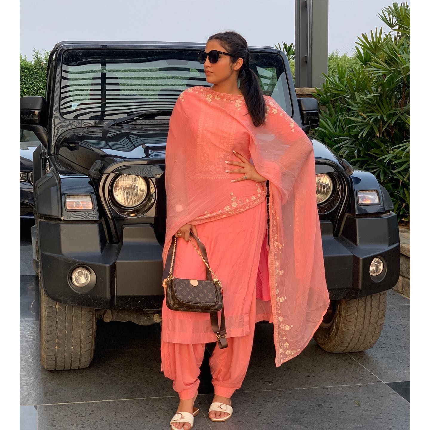 Baljinder Bains's feet