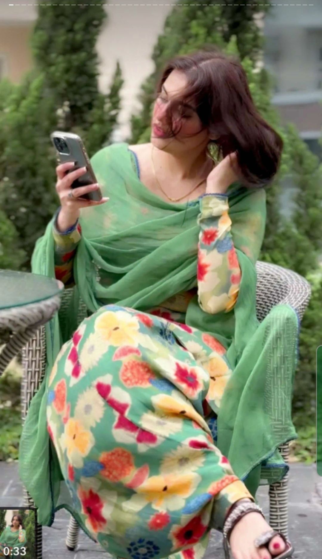 Baljinder Bains's feet