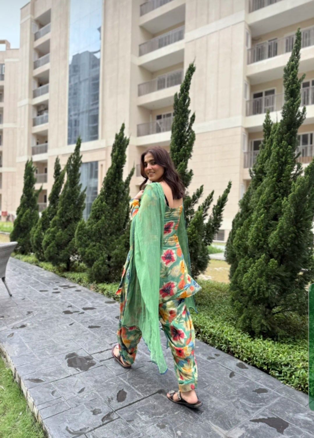 Baljinder Bains's feet