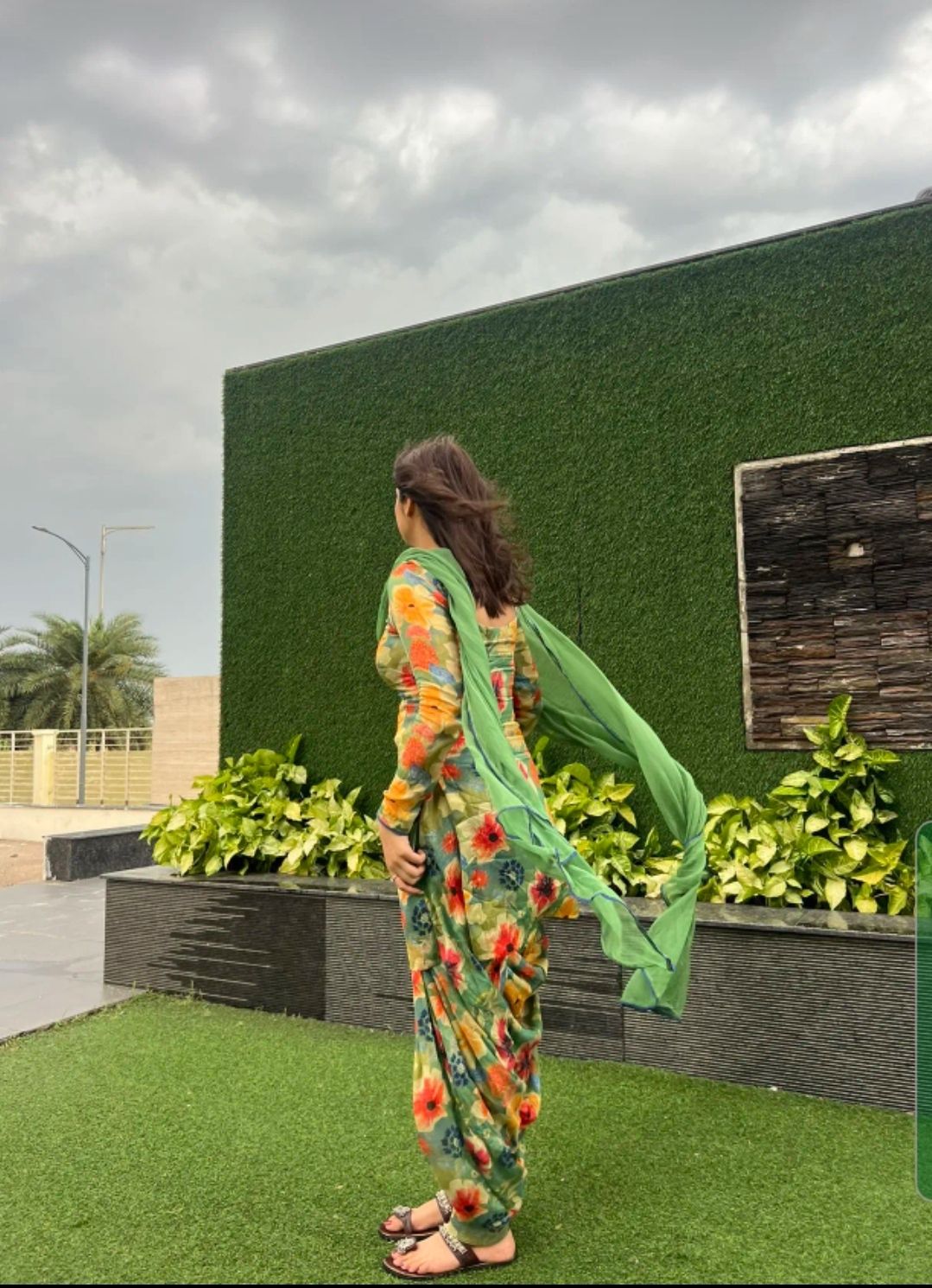 Baljinder Bains's feet