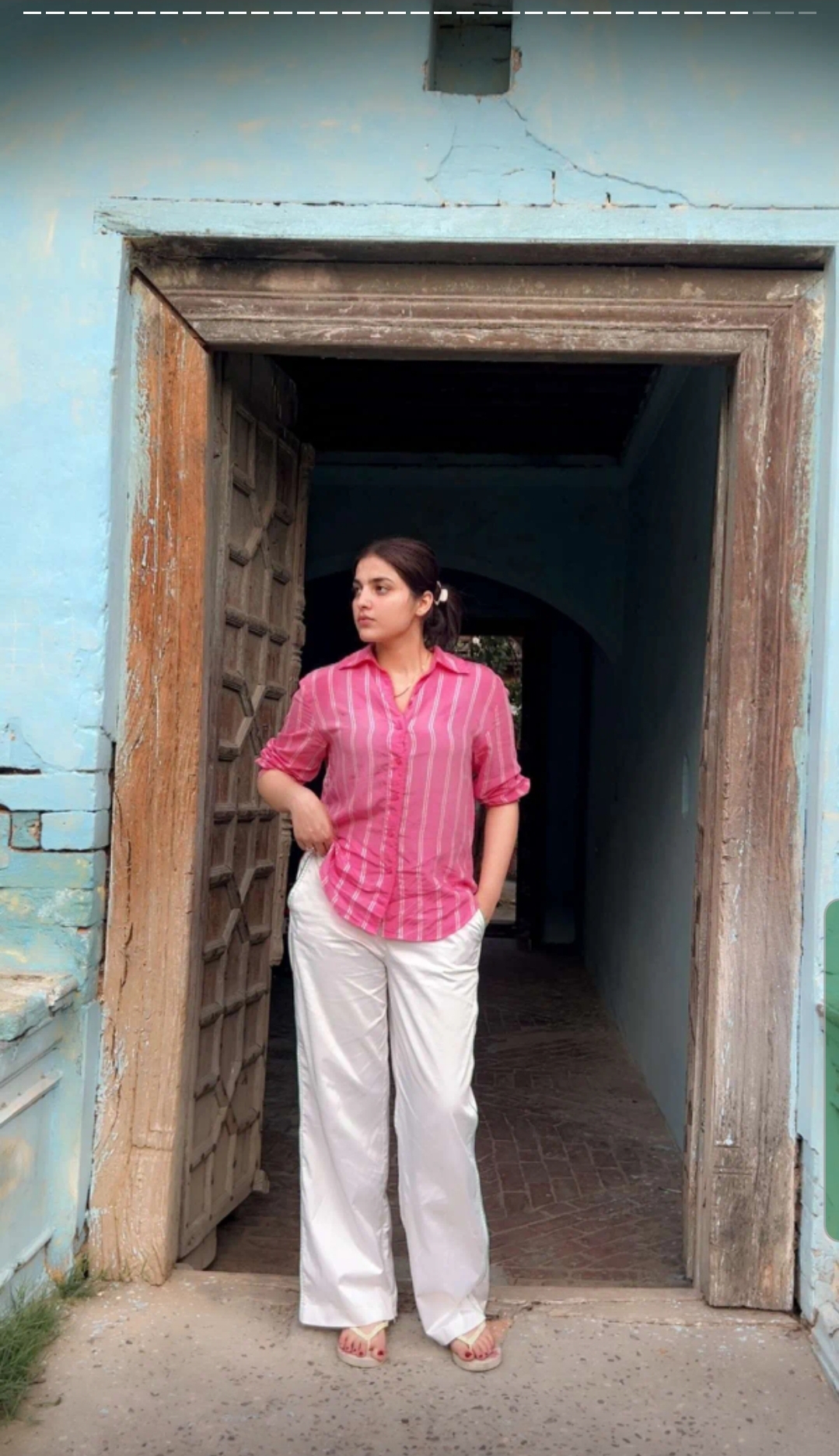 Baljinder Bains's feet