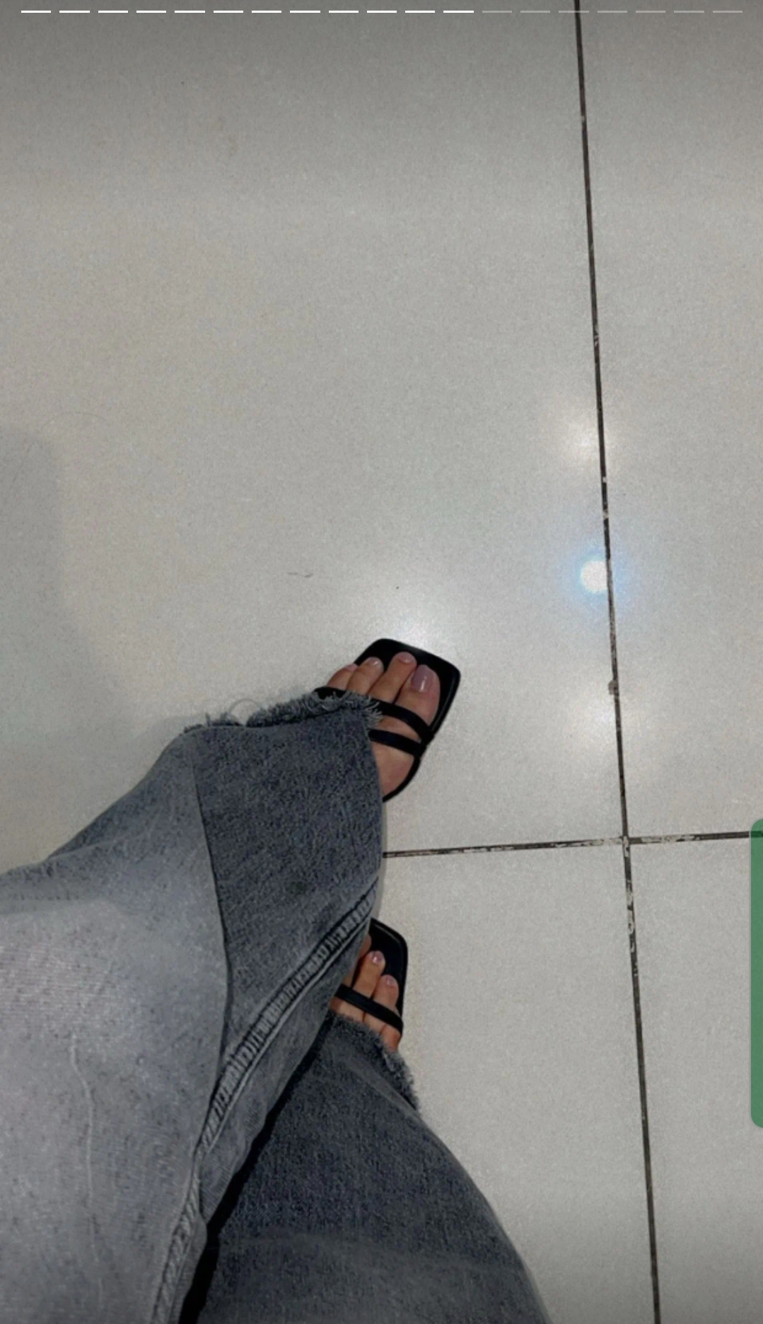 Baljinder Bains's feet