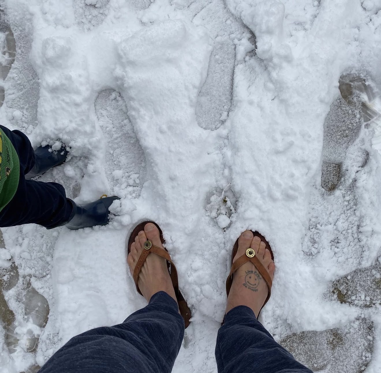 Ben Askren's feet