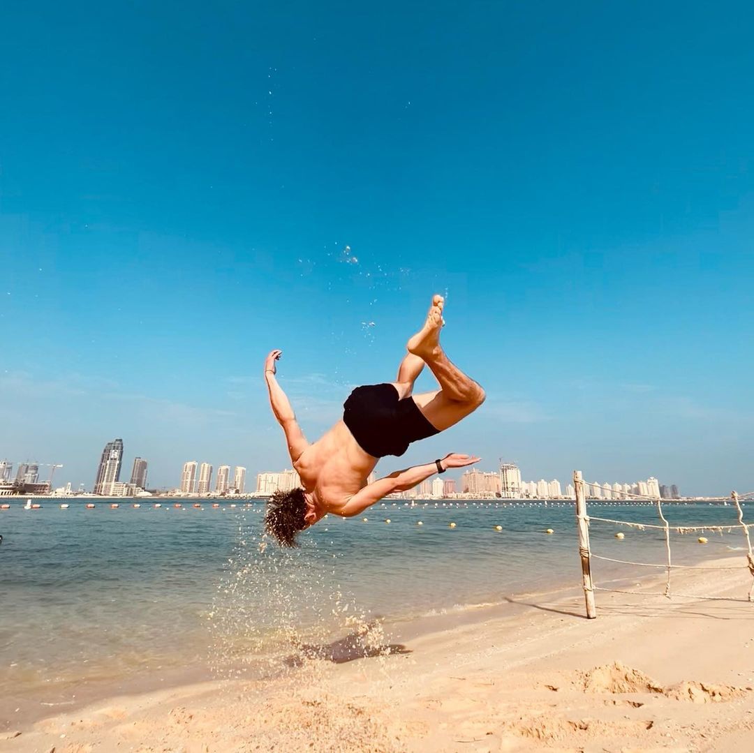 Ben Radcliffe's feet