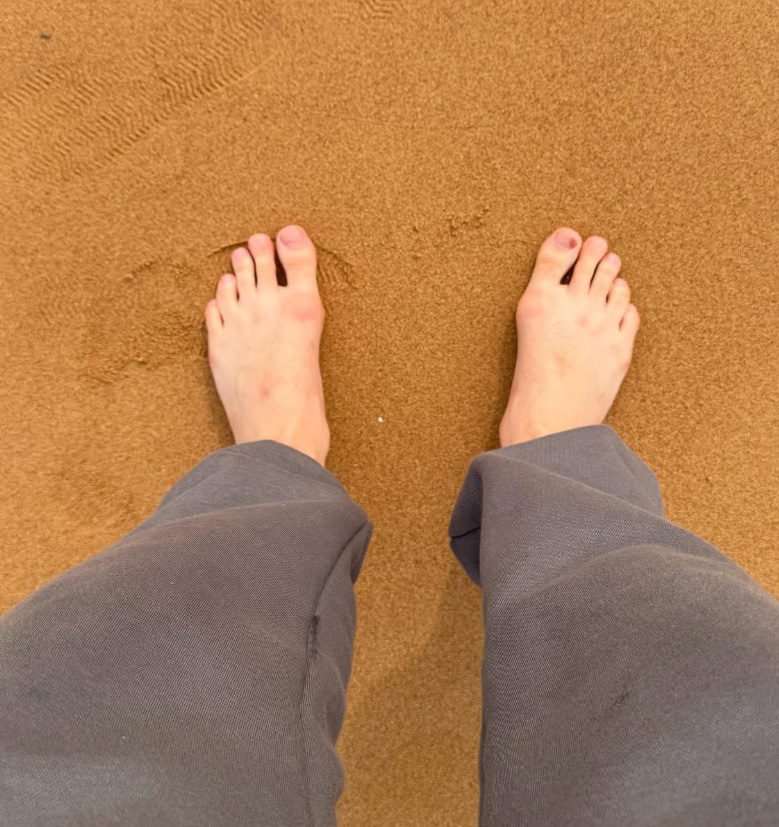 Ben Taylor's feet