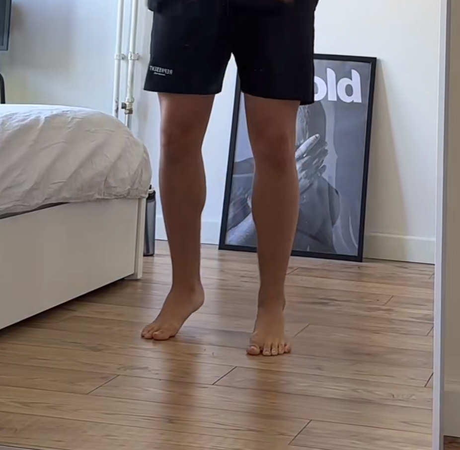 Berend Jan Koole's feet