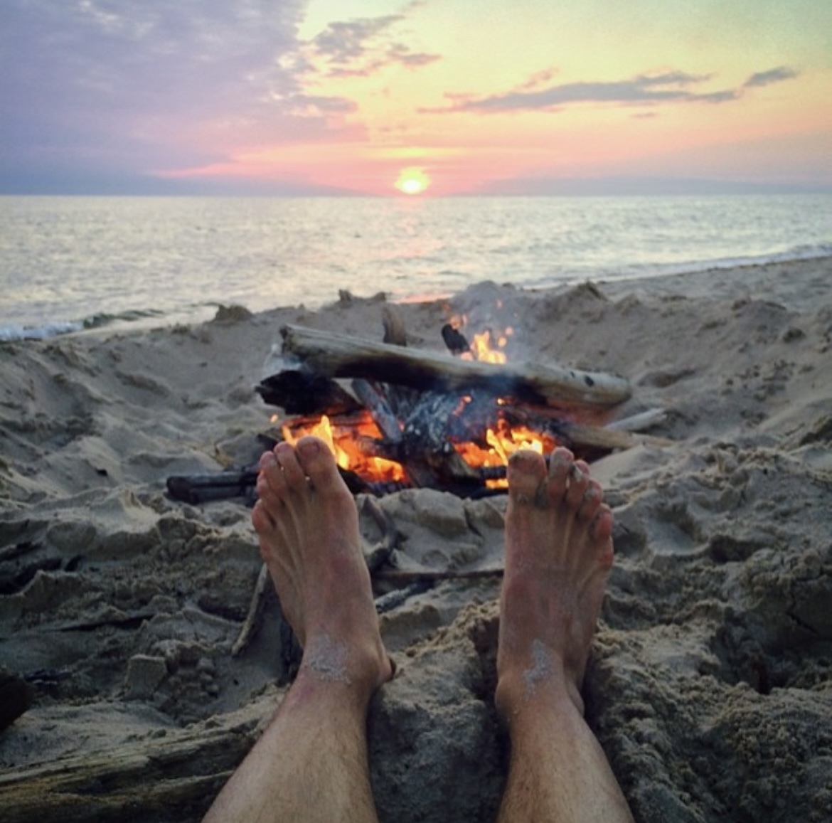 Billy Rude's feet