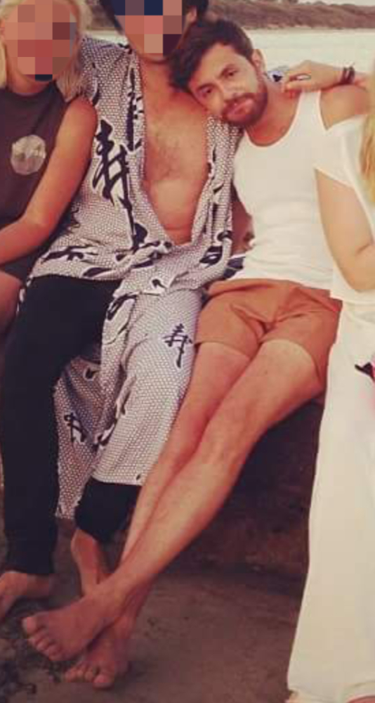 Billy Russell's feet