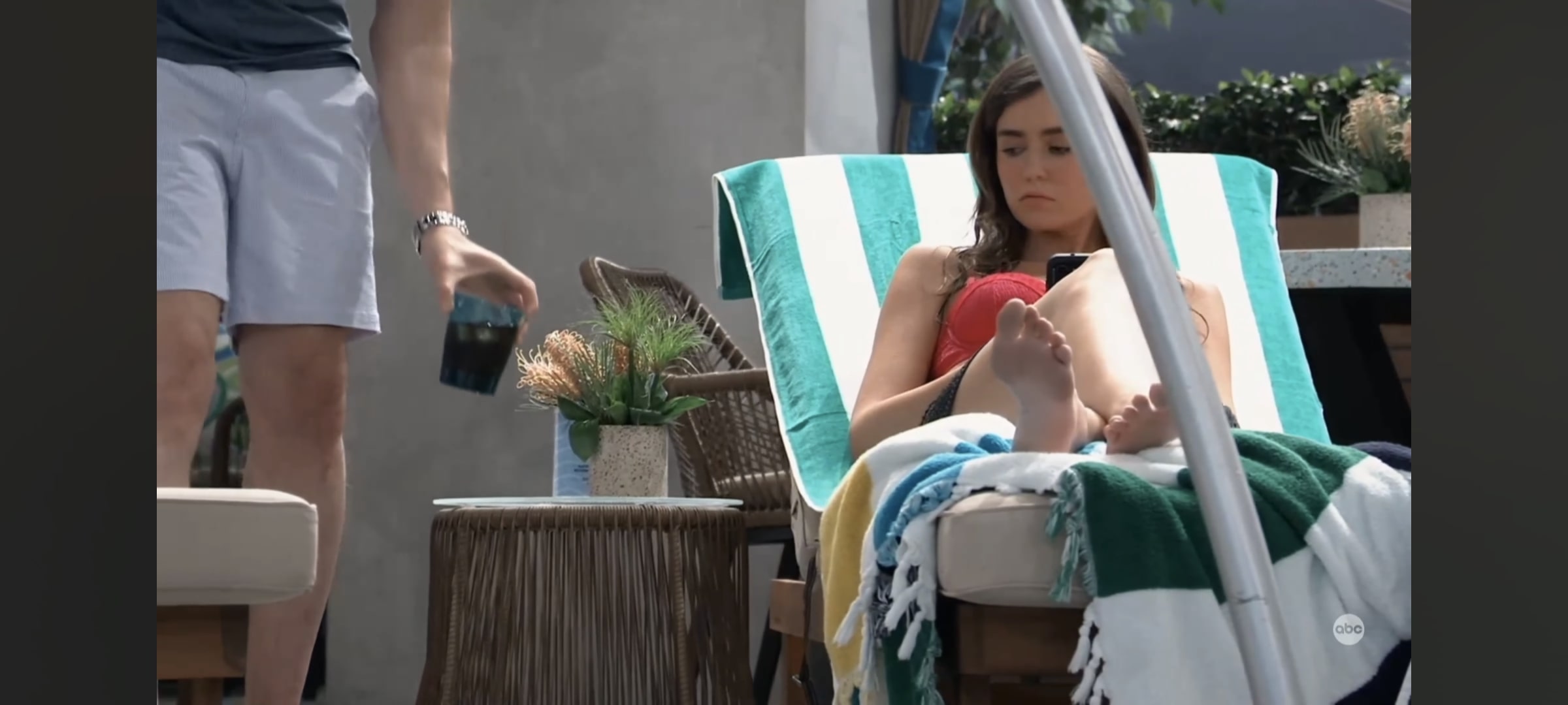 Braedyn Bruner's feet