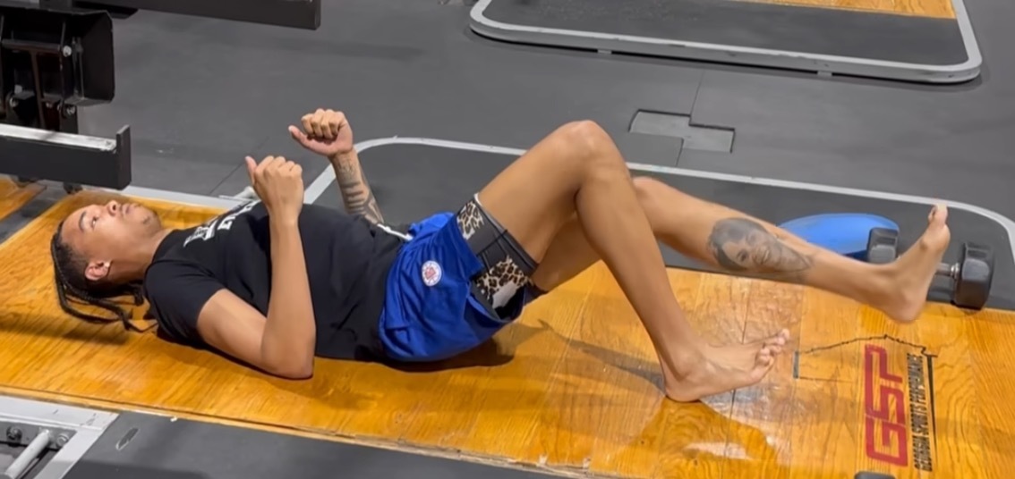 Brandon Boston Jr.'s feet