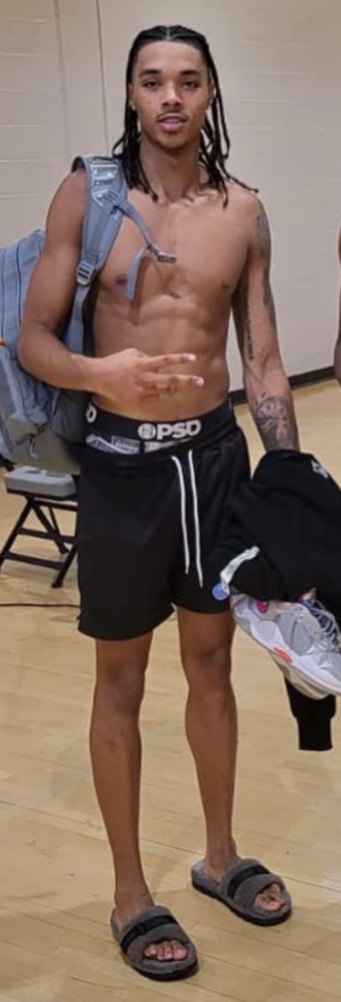 Brandon Boston Jr.'s feet