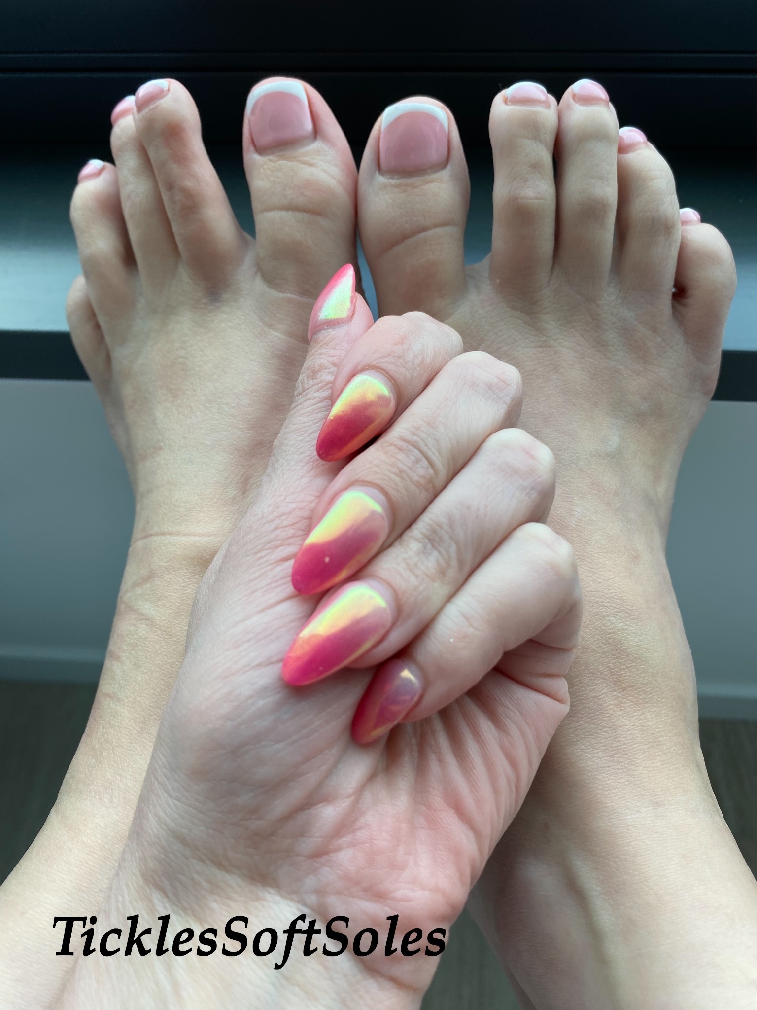 Bratty Goddess Tickles Feet