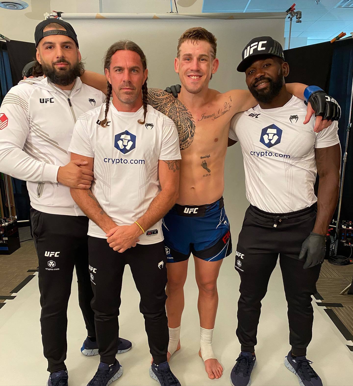 Brendan Allen's feet