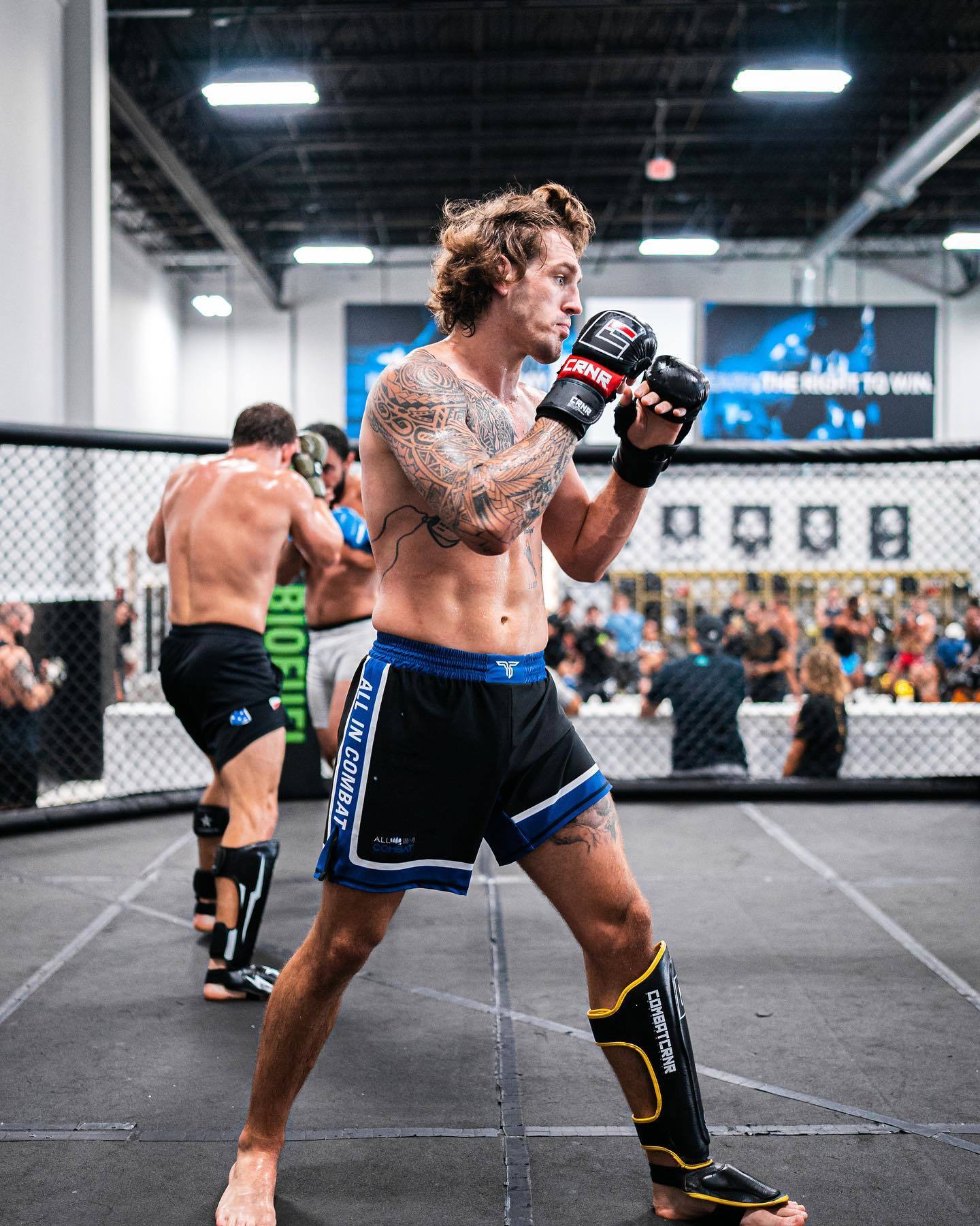 Brendan Allen's feet