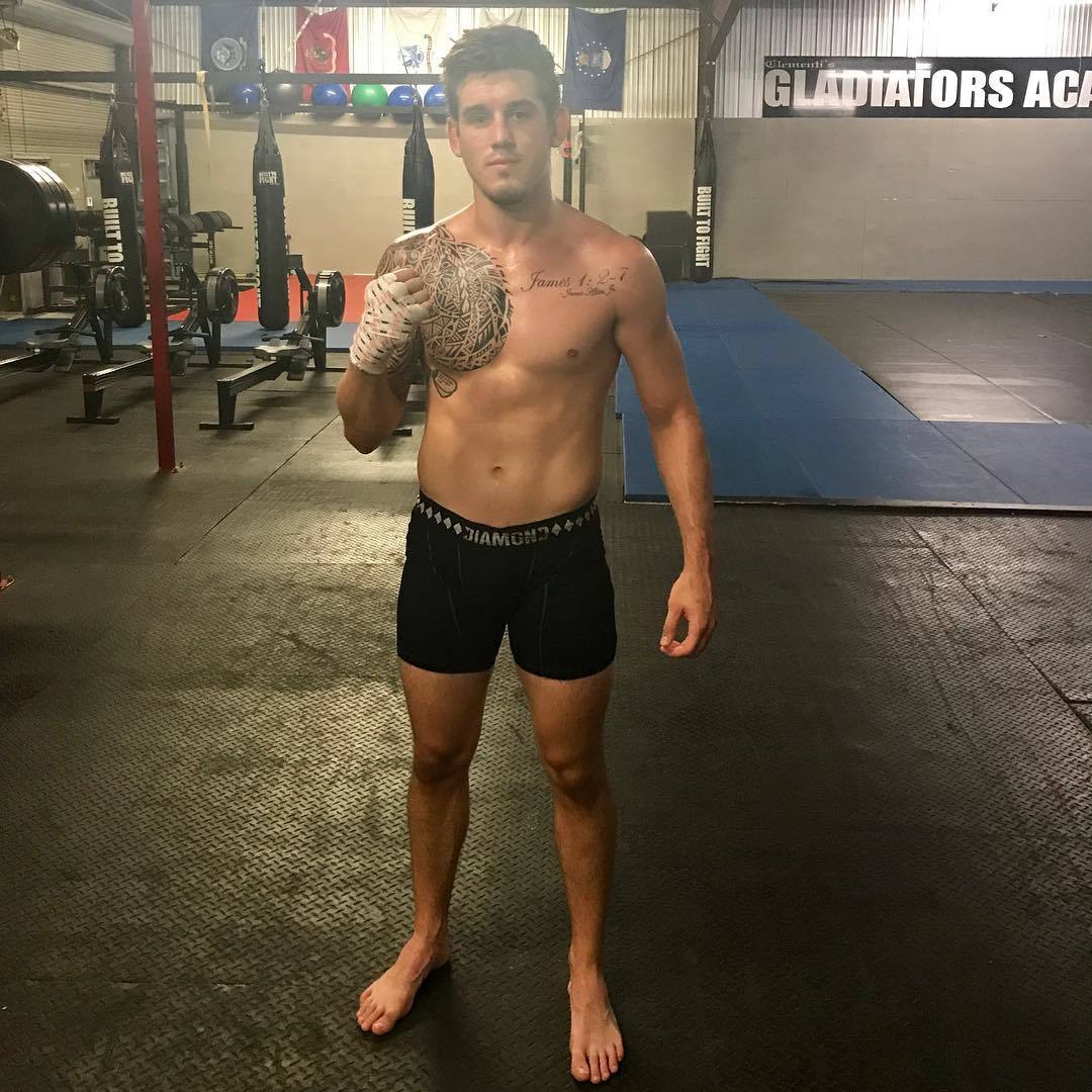 Brendan Allen's feet