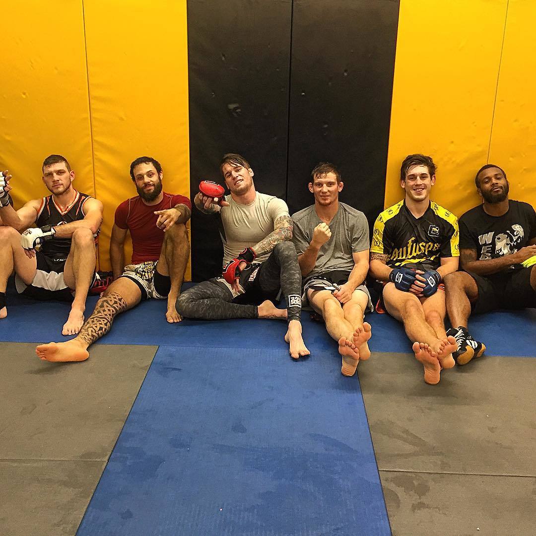 Brendan Allen's feet