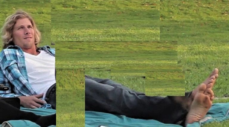 Brett Baumayr's feet