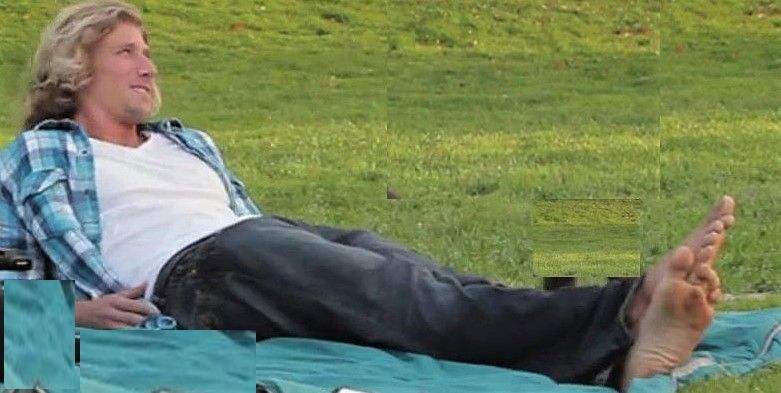 Brett Baumayr's feet