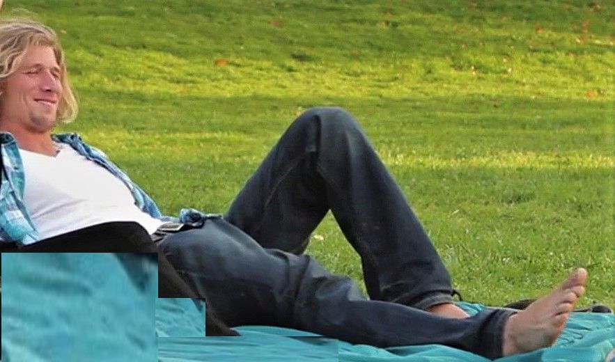 Brett Baumayr's feet