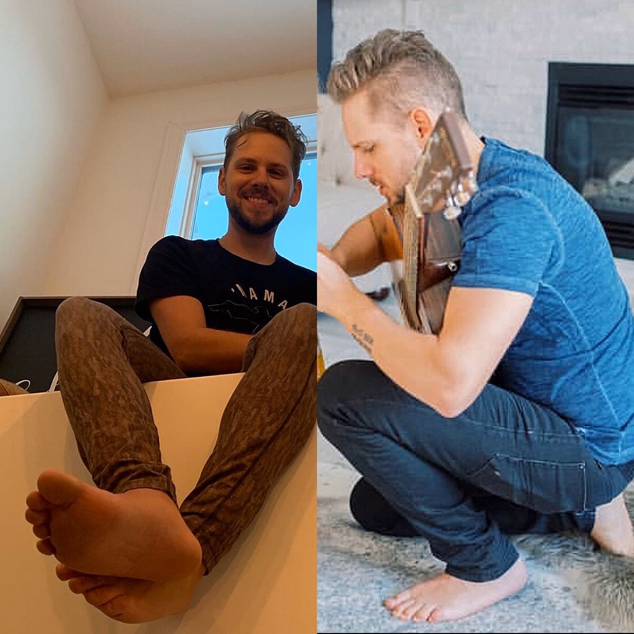 Brett Kissel's feet
