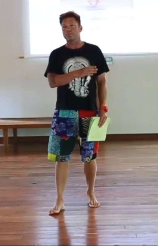 Brett Shuttleworth's feet