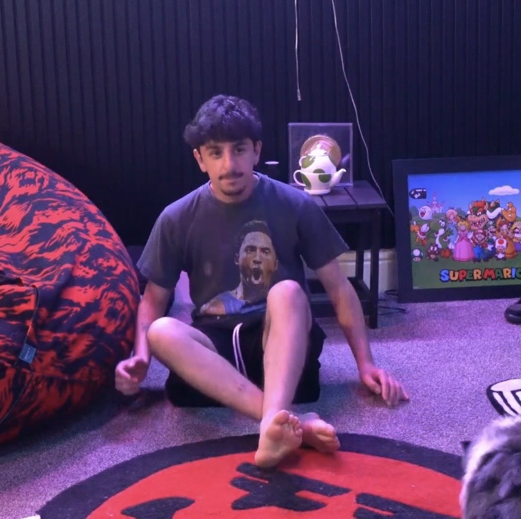 Brian Awadis's feet