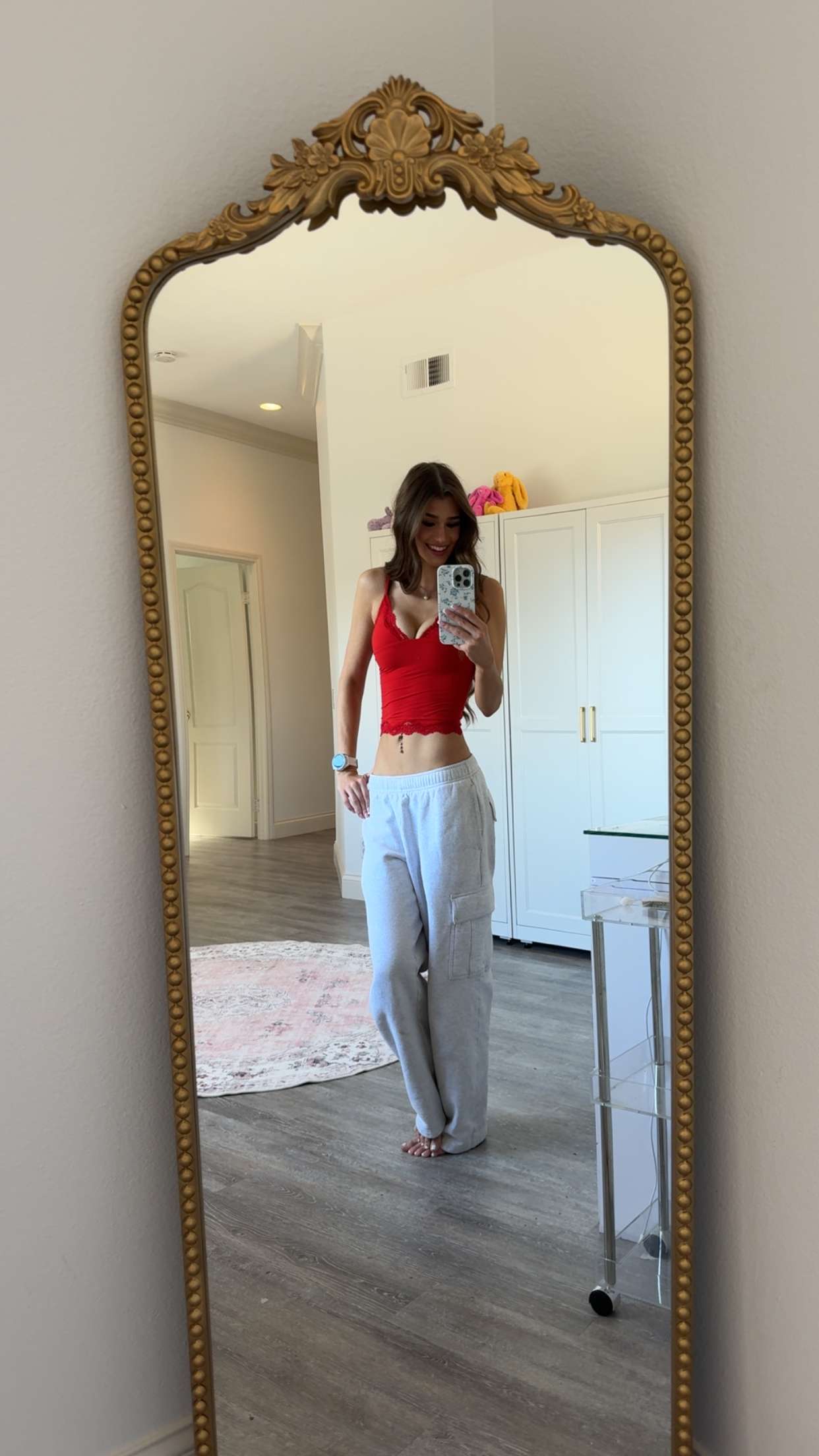 Brooke Monk's feet