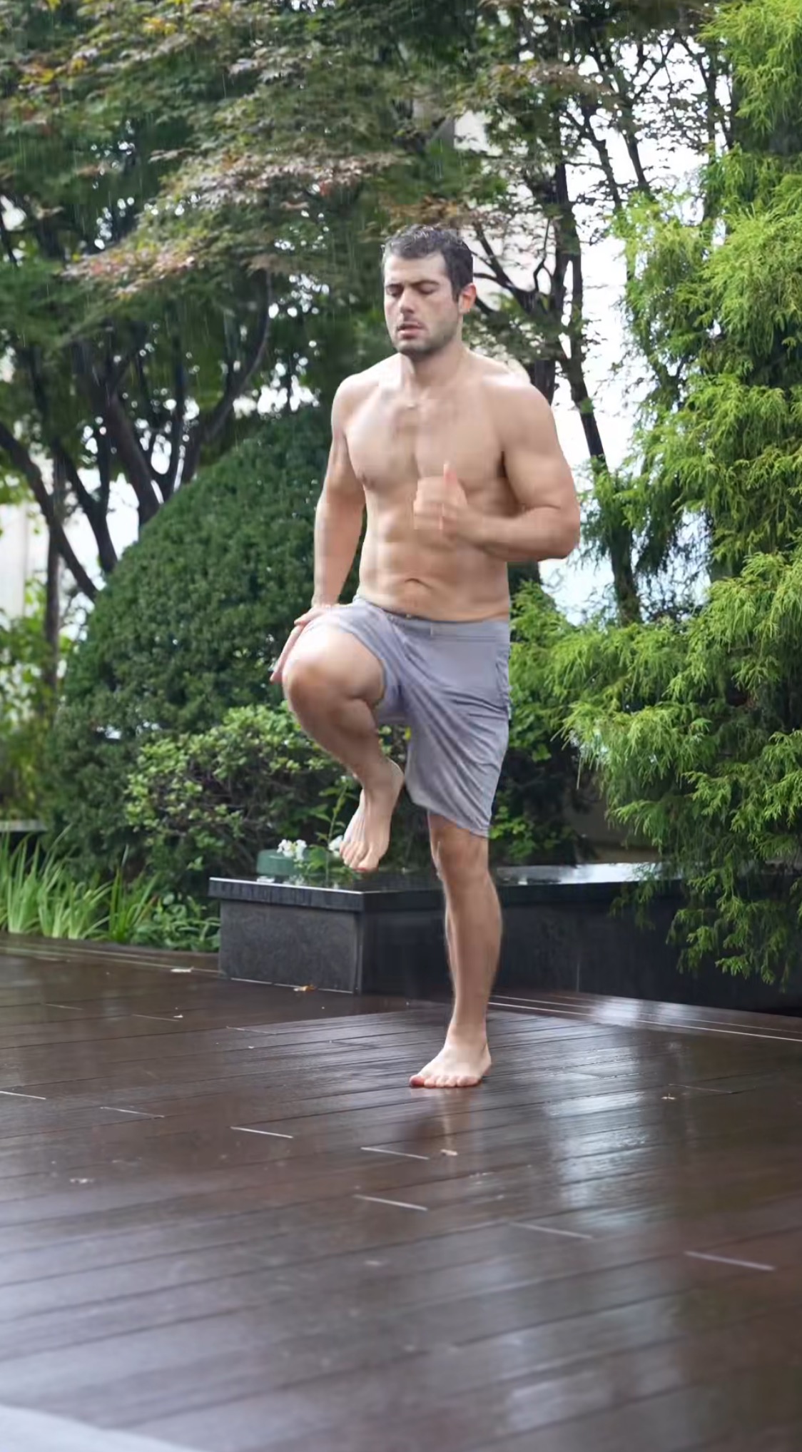 Bruno Baba's feet