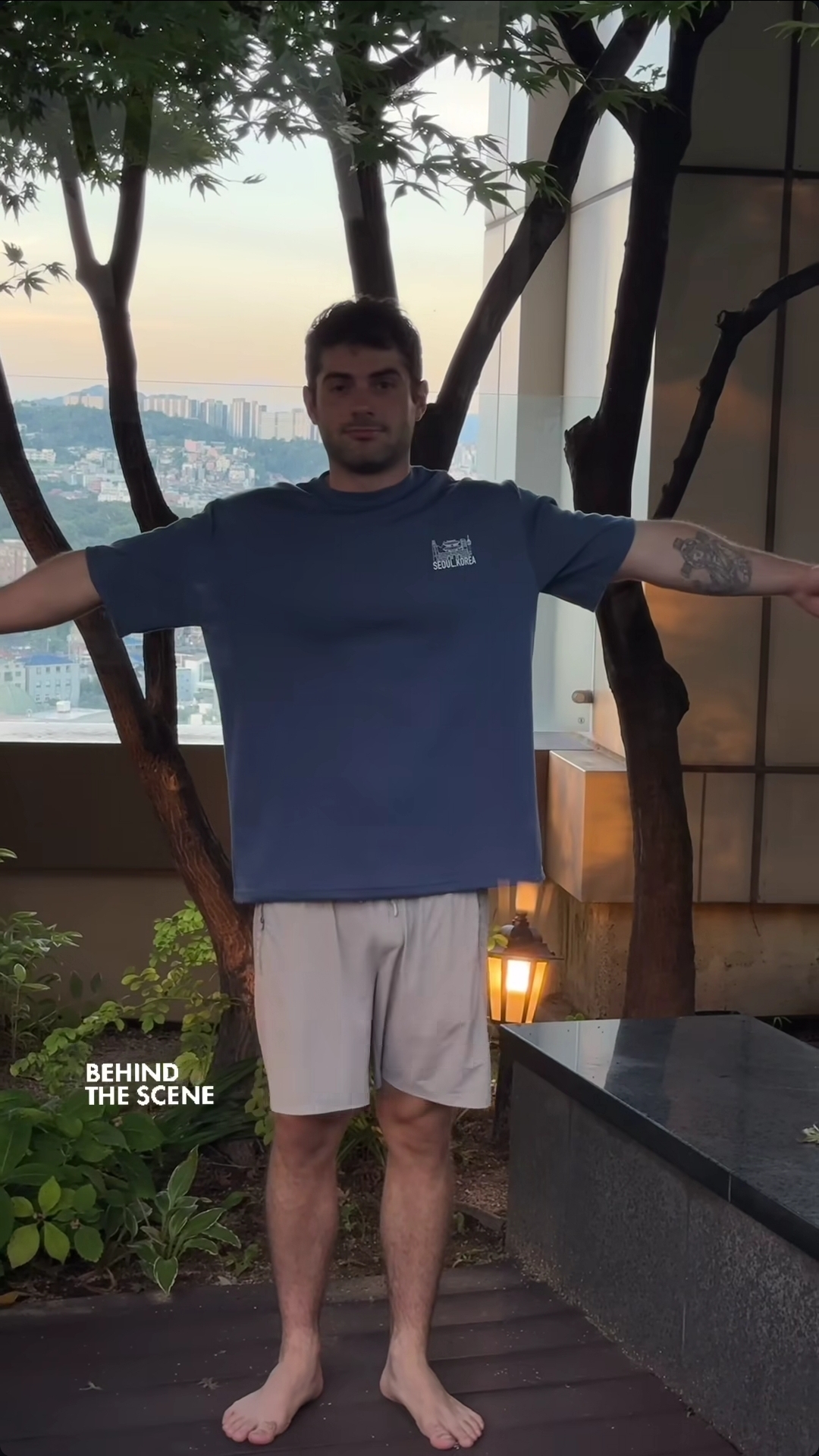 Bruno Baba's feet