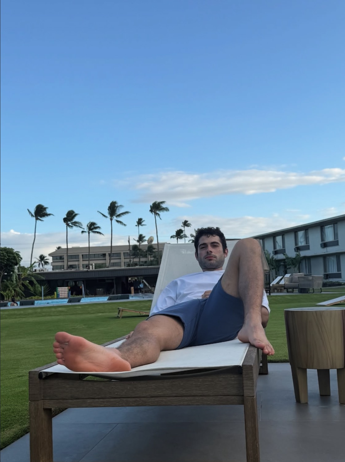 Bruno Baba's feet