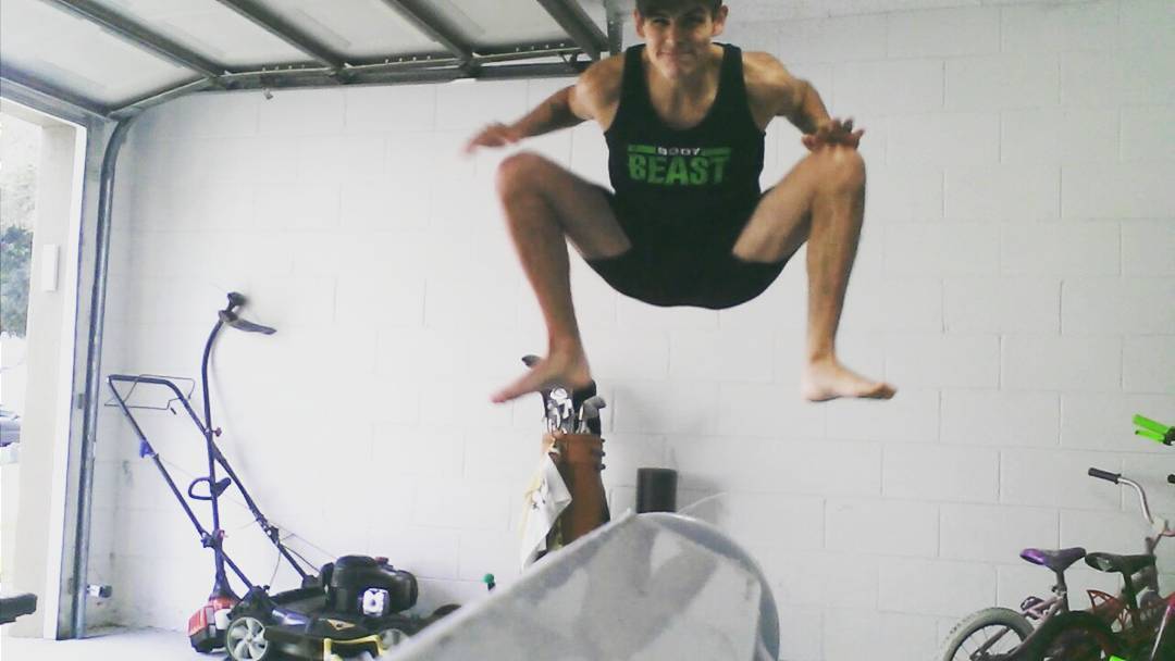 Bryan Bachman's feet