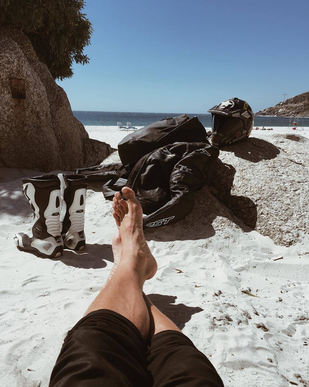 Bryce Thompson's feet