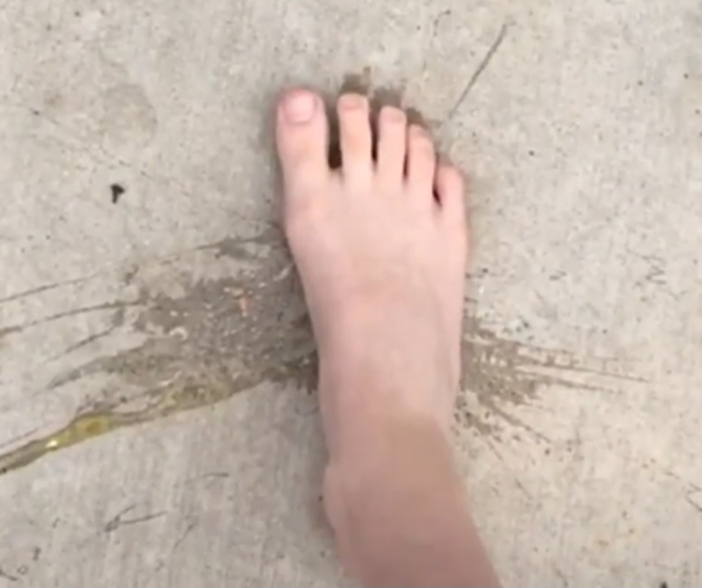Bryson.'s feet