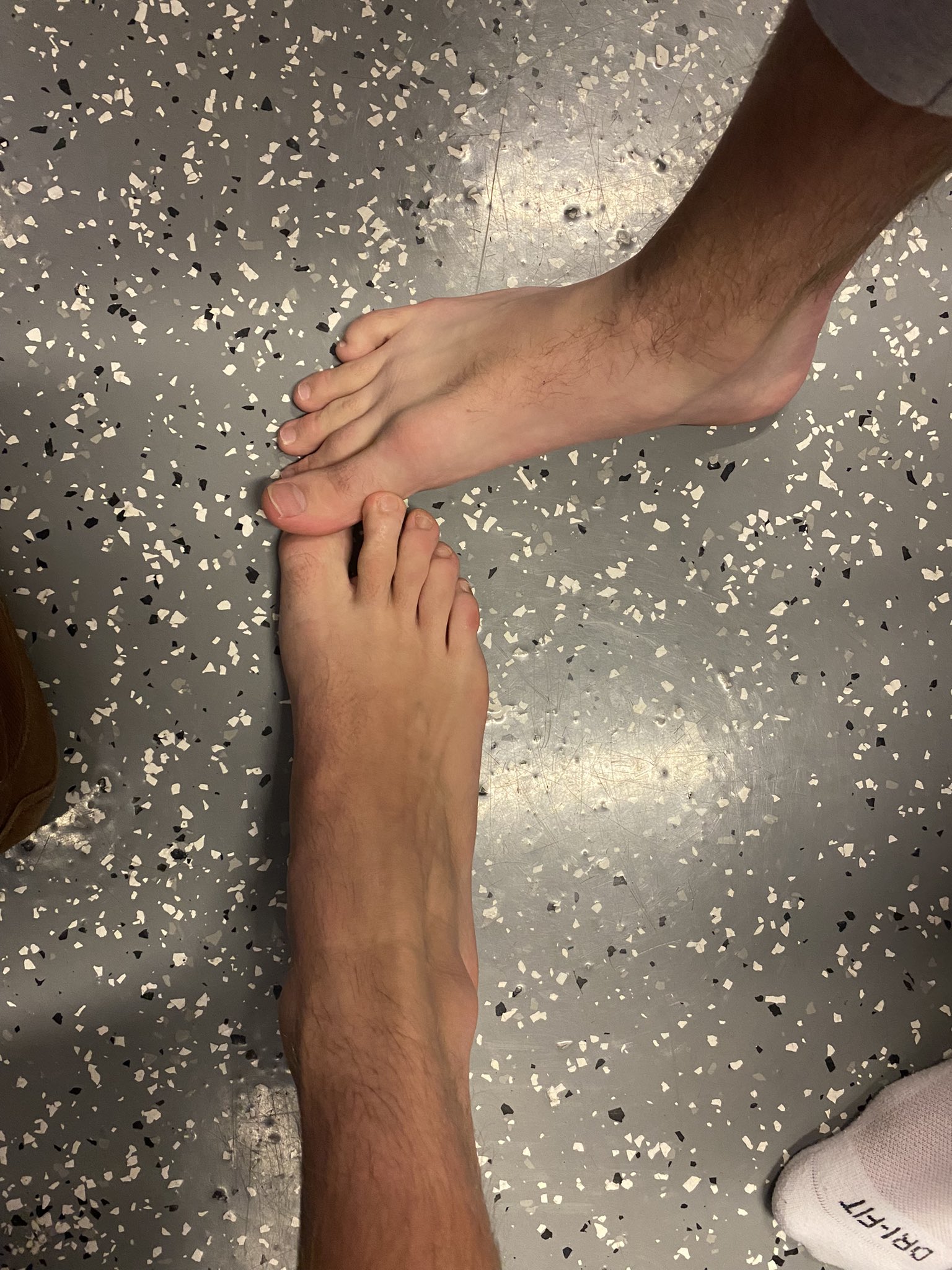 Cael Schramm's feet