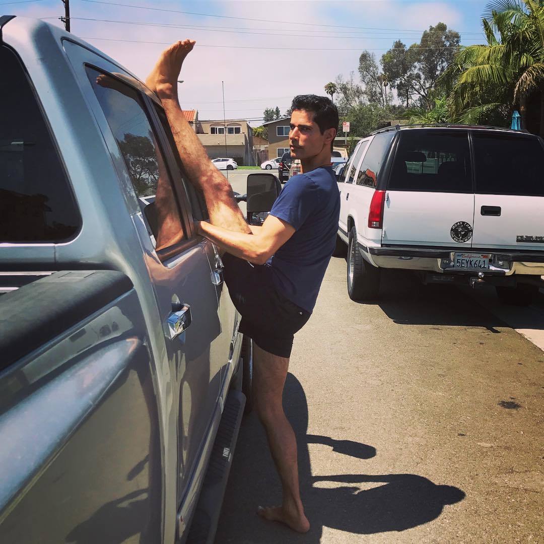 Cameron Alborzian's feet