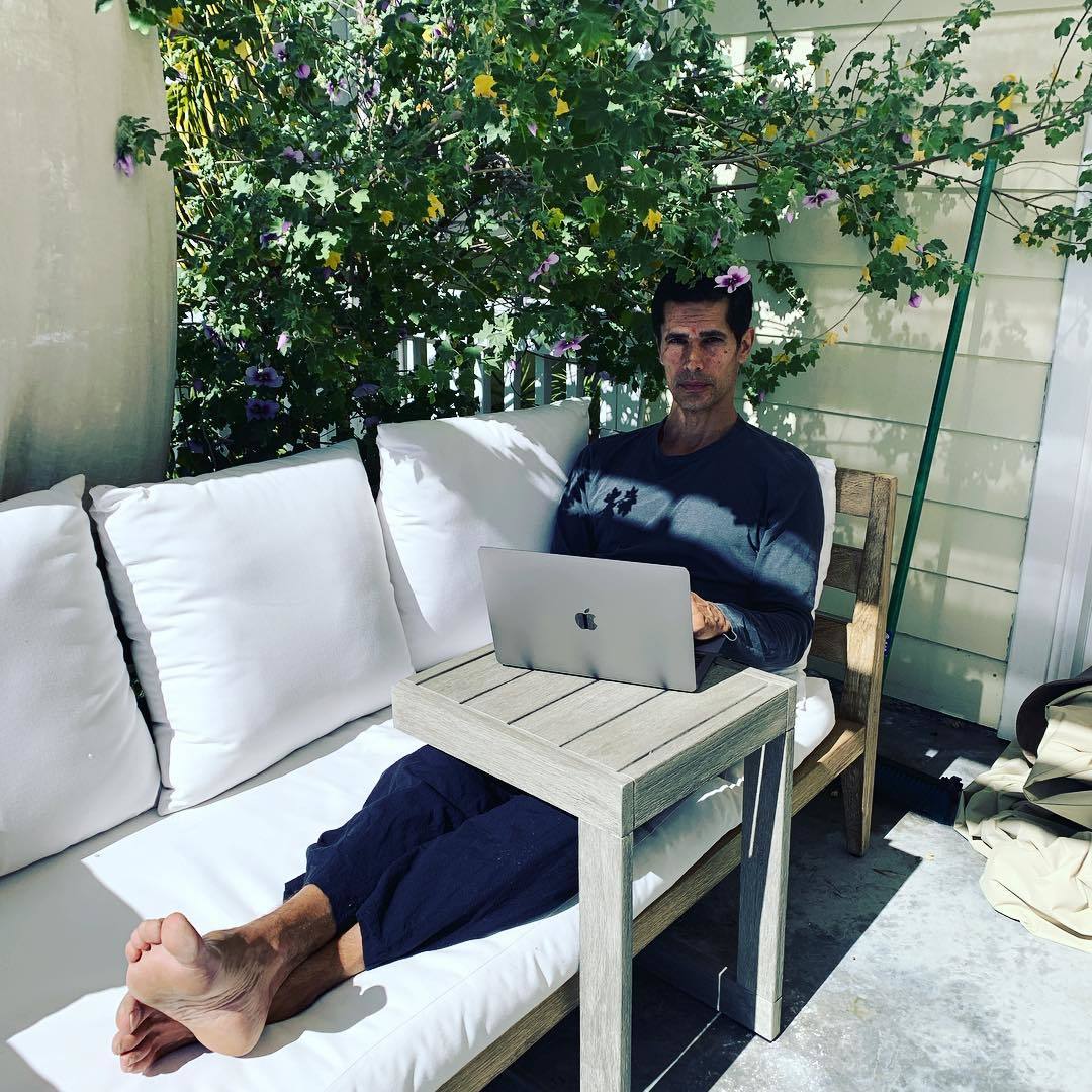 Cameron Alborzian's feet