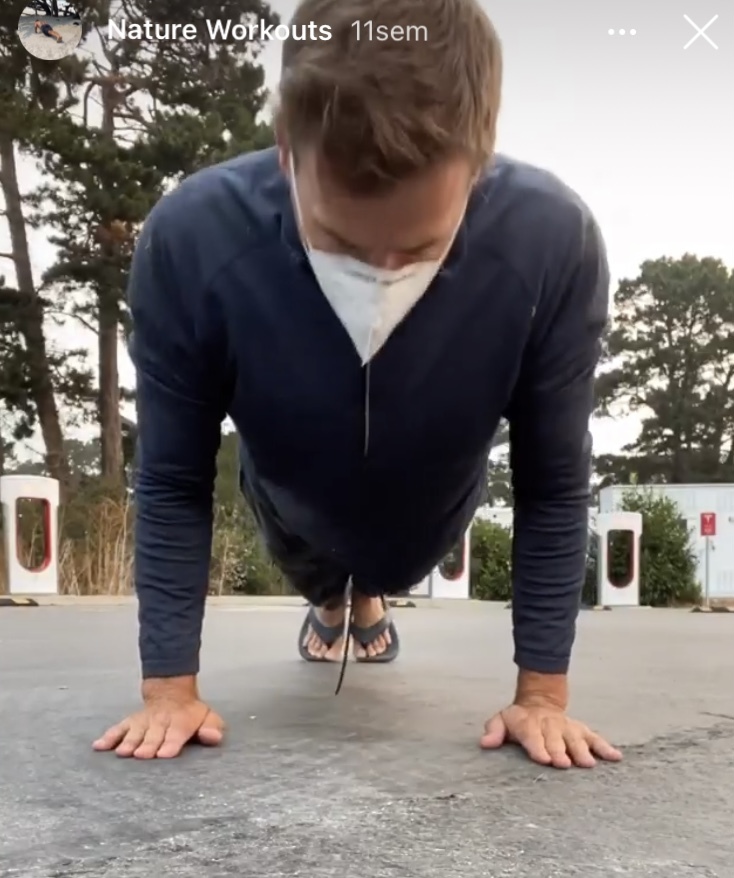 Cameron Mathison's feet